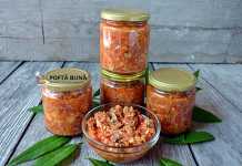 Conserva de peste in sos tomat, reteta pentru iarna