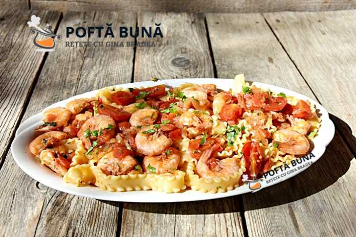Paste cu creveti - Retete cu Gina Bradea