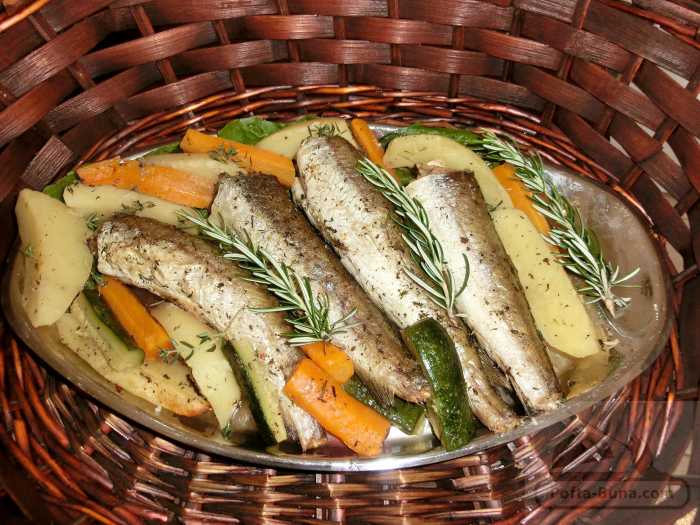 Rasol de peste alb cu legume (merlucius, cod)
