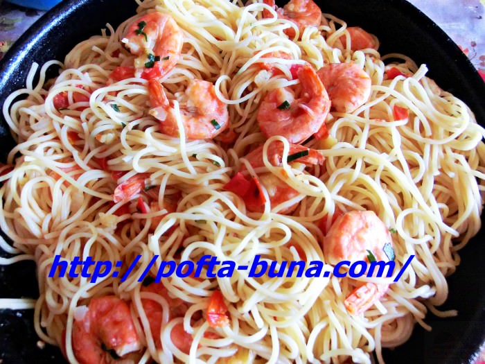 Paste cu creveti - Retete cu Gina Bradea