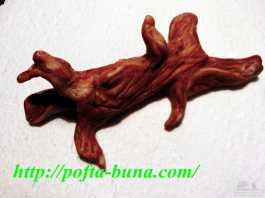 Trunchi de copac din pasta de zahar (tort buturuga)