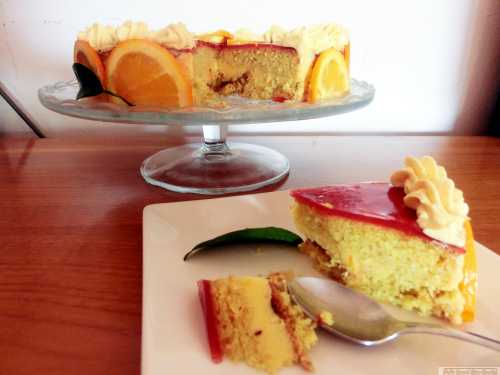 Tort fin cu crema de portocale, reteta veche, din caietele matusilor