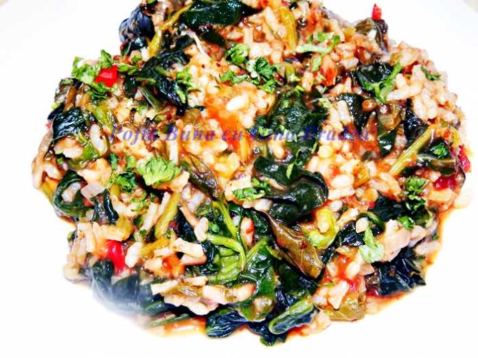 Urzici, spanac sau stevie cu orez - Retete cu Gina Bradea