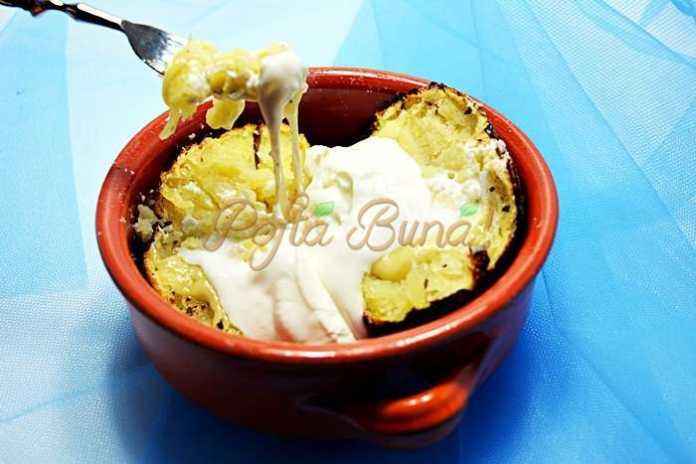 Cartofi copti reteta simpla - Gina Bradea