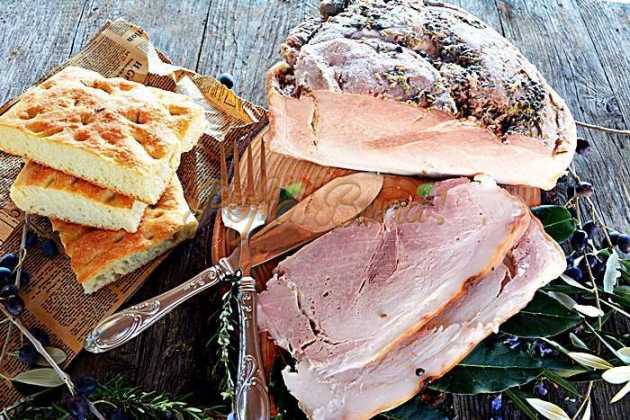 Sunca presata de casa - prosciutto cotto - Gina Bradea