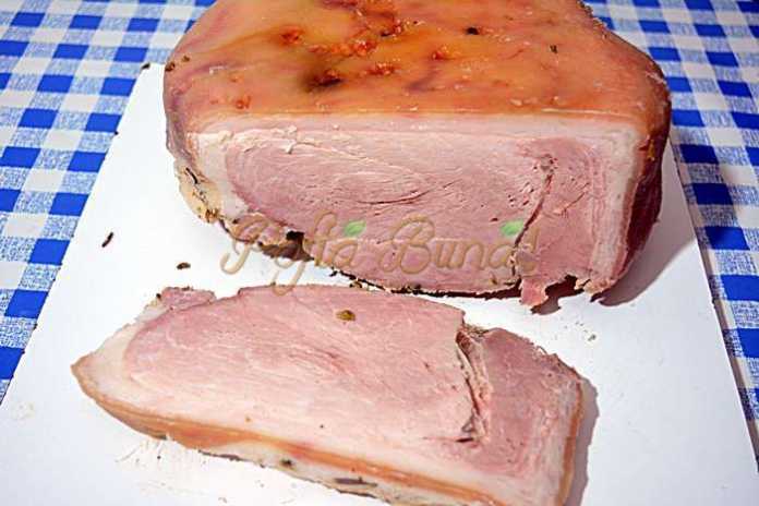 Sunca presata de casa - prosciutto cotto - Gina Bradea