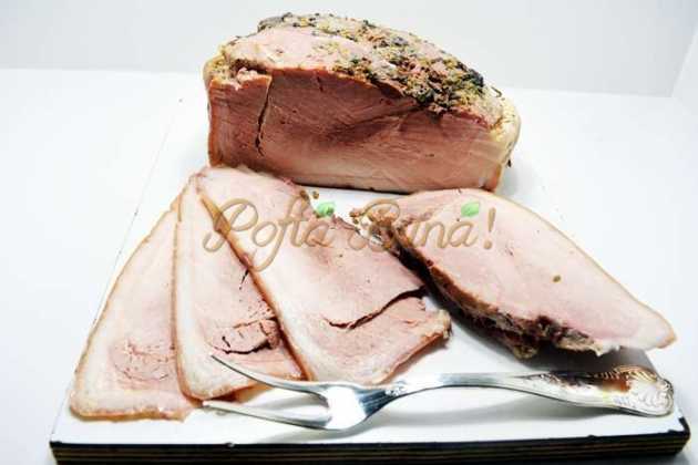 Sunca presata de casa - prosciutto cotto - Gina Bradea