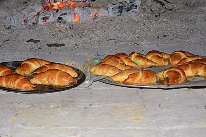 Cornurile brutarului cu unt si oua