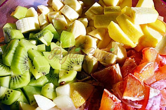 Salata de fructe reteta simpla - Retete Gina Bradea