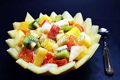 Salata de fructe reteta simpla - Retete Gina Bradea