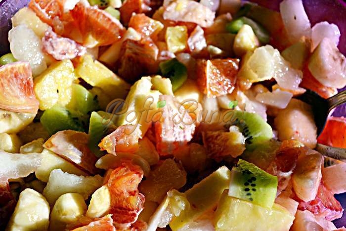 Salata de fructe reteta simpla - Retete Gina Bradea
