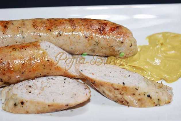 Carnati albi (germani, bratwurst) - Retete cu Gina Bradea