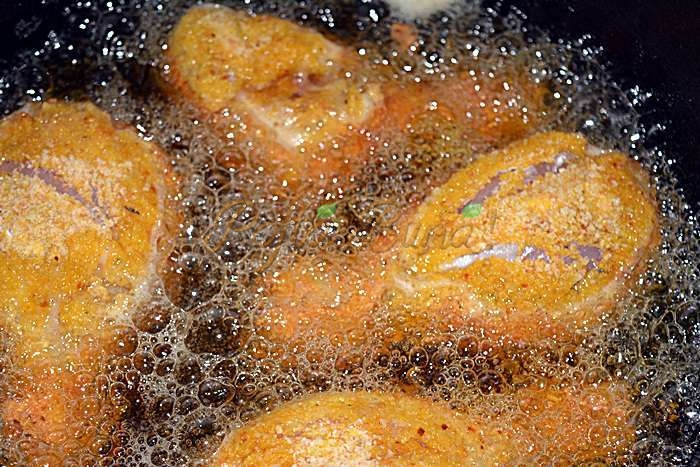 Pulpe de pui pane - Retete cu Gina Bradea