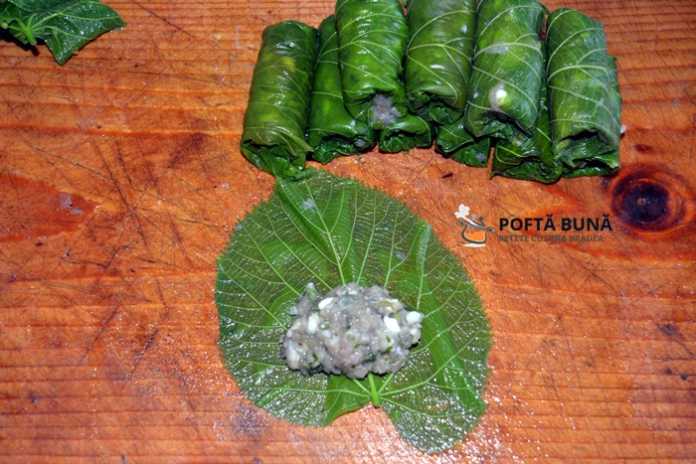 Sarmalute de miel in frunze de tei - Retete cu Gina Bradea