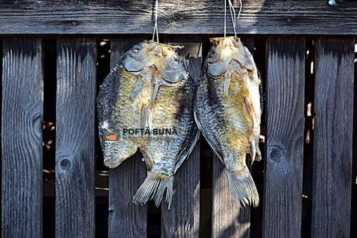 Peste uscat, reteta originala dobrogeana