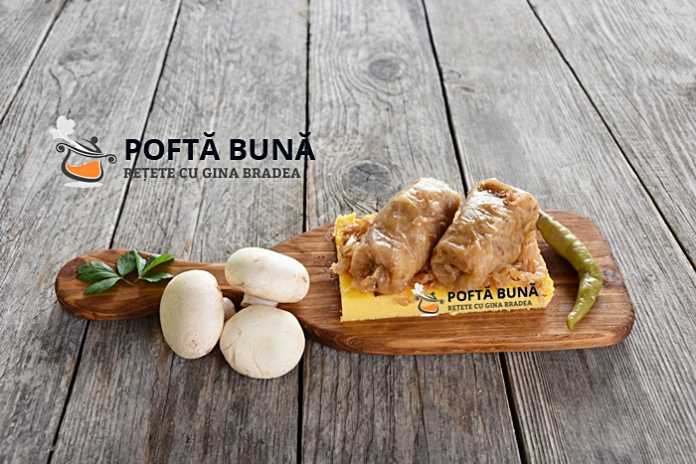 Ciorba falsa de burta cu ciuperci pleurotus - Gina Bradea