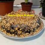 Tort de post, cu blat de negresa si nuca