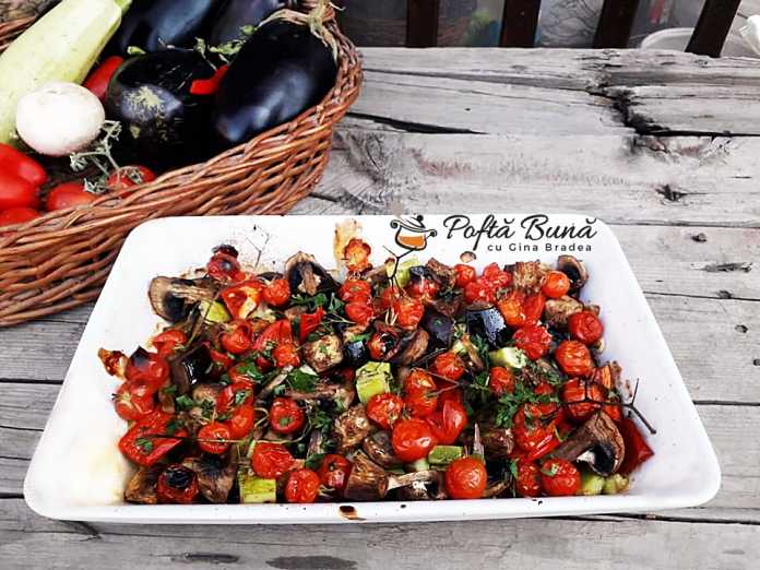 Legume la cuptor reteta de post - Retete cu Gina Bradea