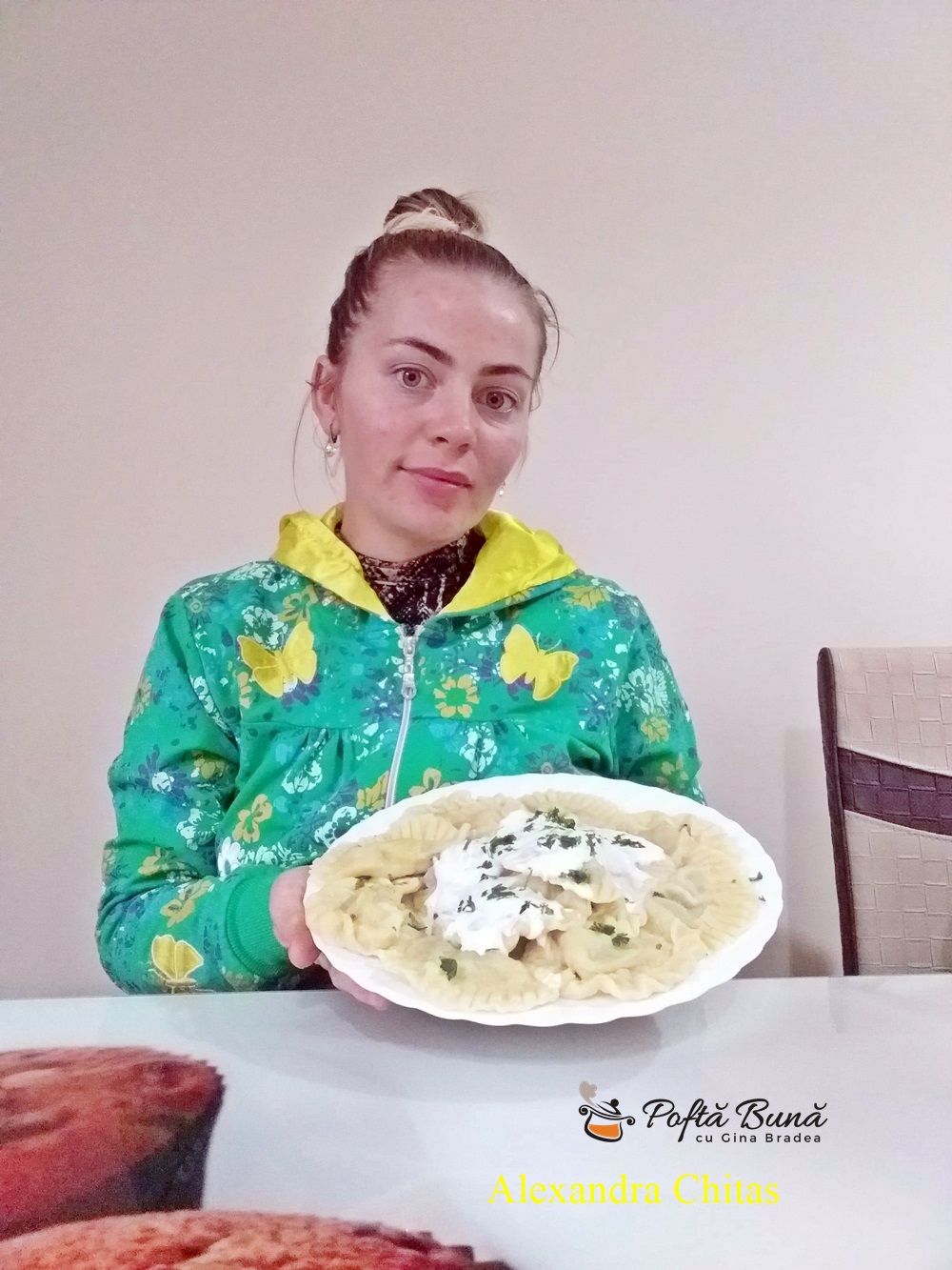 Coltunasi sau chiroste cu cartofi si ciuperci, reteta clasica