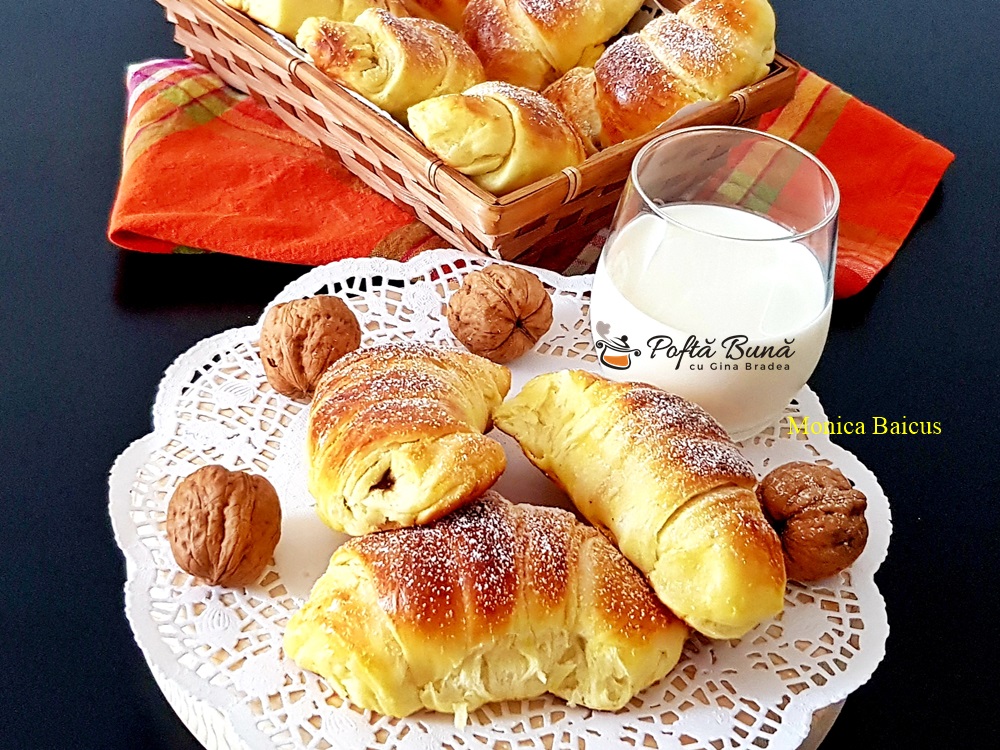 Retete de cornuri - Retete Culinare cu Gina Bradea