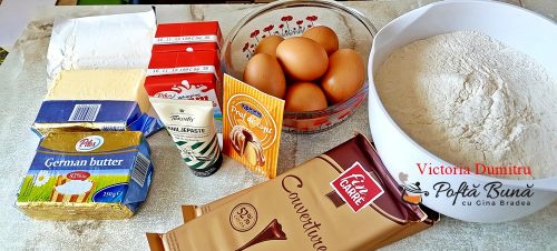 Paleuri cu ciocolata, reteta veche de cofetarie