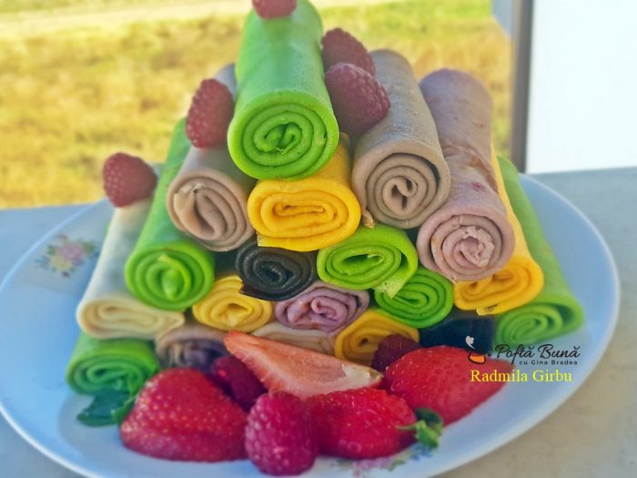 Clatite pufoase reteta simpla - Retete cu Gina Bradea