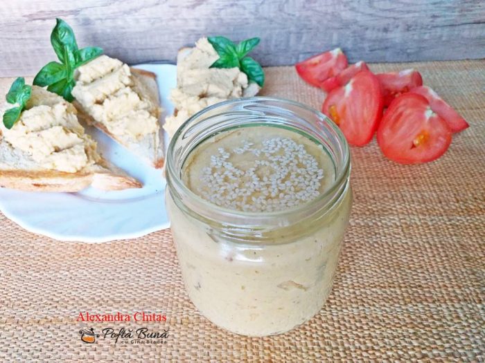 Pate de naut, hummus, reteta pas cu pas