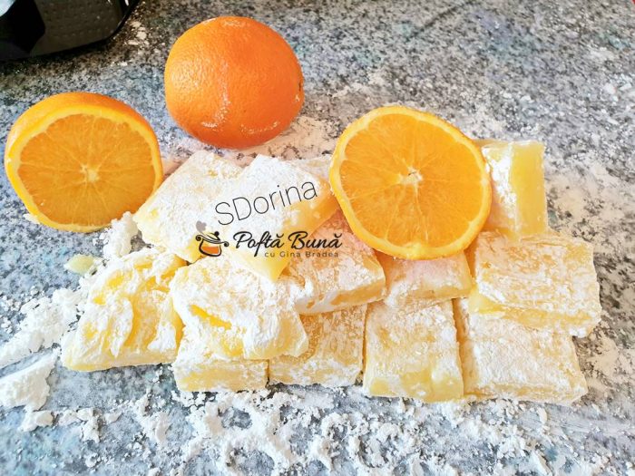 Rahat cu aroma de portocala, reteta simpla - Gina Bradea