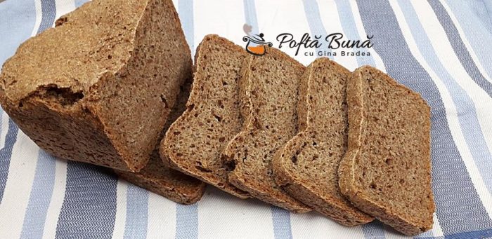 Paine graham - reteta la masina de facut paine - Gina Bradea