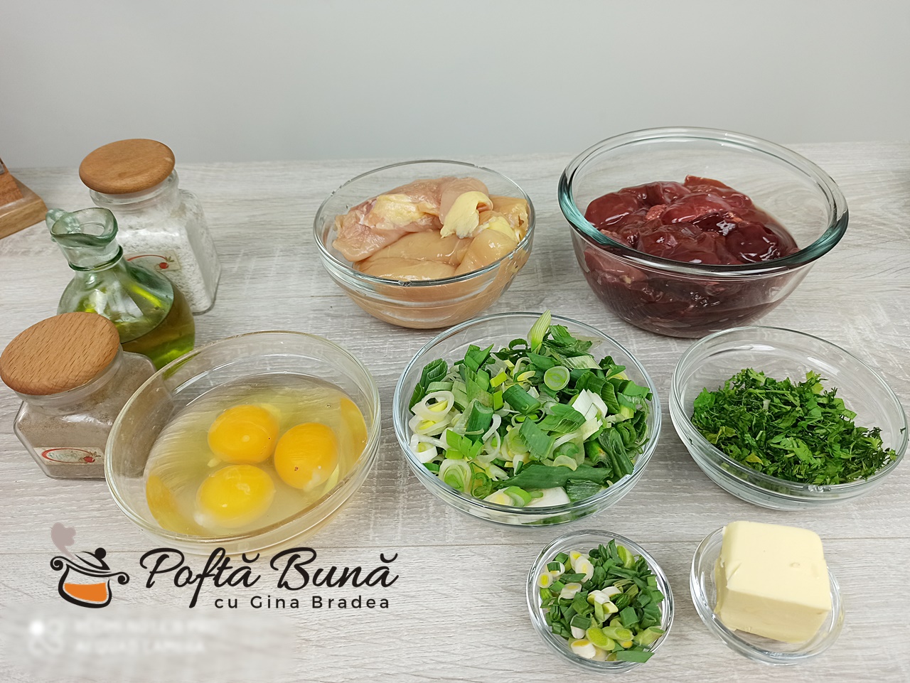 Drob de pui cu ficatei si piept de pui - Retete cu Gina Bradea