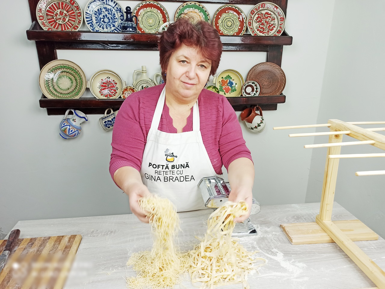 Tăiței de casă cu ou rețetă tradițională - Gina Bradea