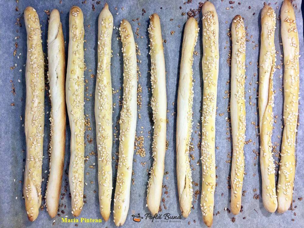 Grisine crocante reteta simpla - Retete cu Gina Bradea