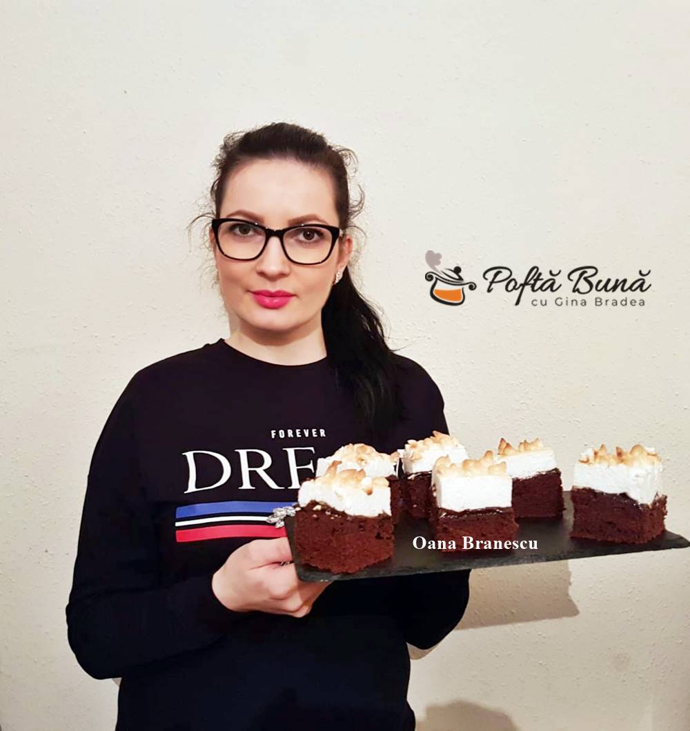 Prajitura cu dulceata si bezea - Rețete cu Gina Bradea