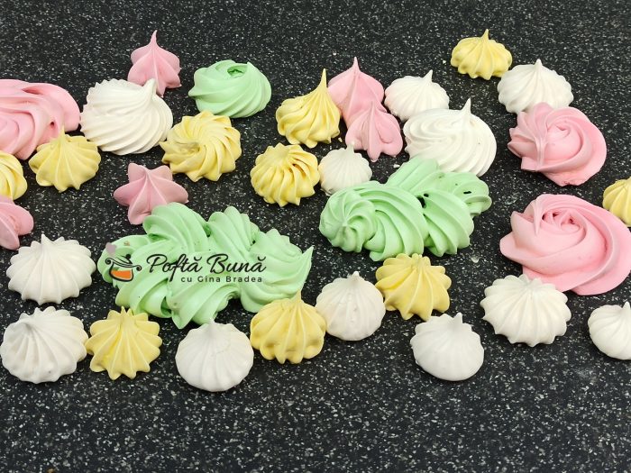 Bezele reteta simpla cu albusuri, zahar si lamaie - Gina Bradea