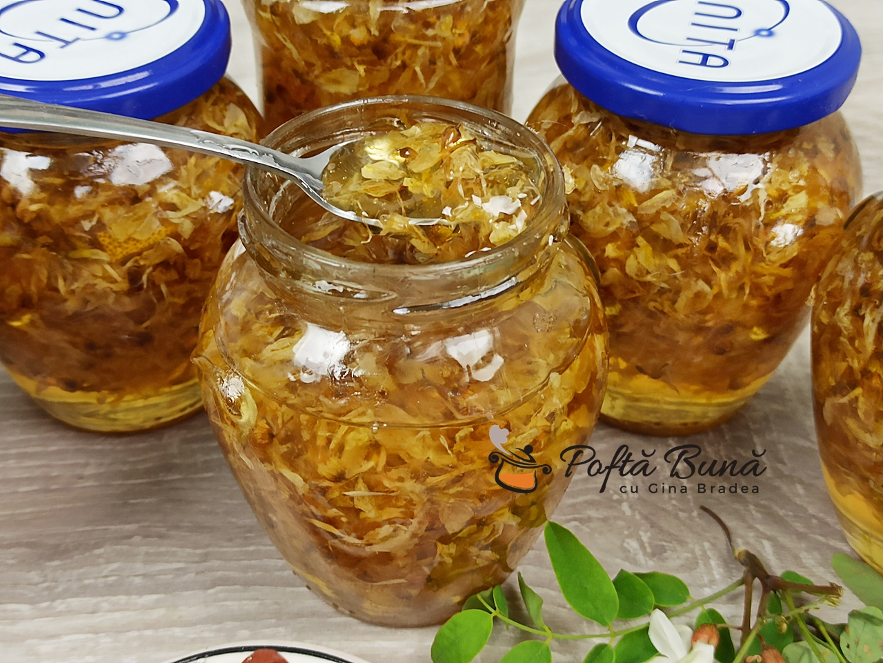 Dulceata de salcam cu lamaie reteta veche - Gina Bradea