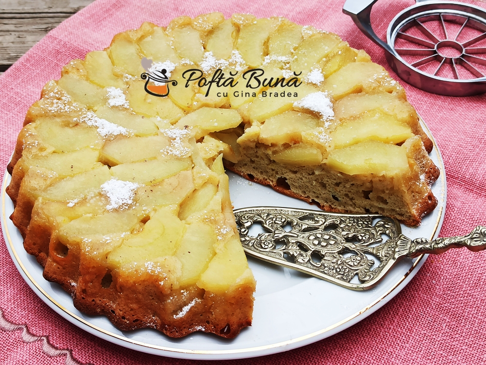 Tarta cu mere si scortisoara reteta simpla - Gina Bradea