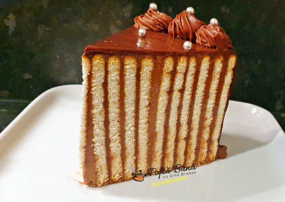 Tort de biscuiti cu mascarpone si nutella - Retete cu Gina Bradea