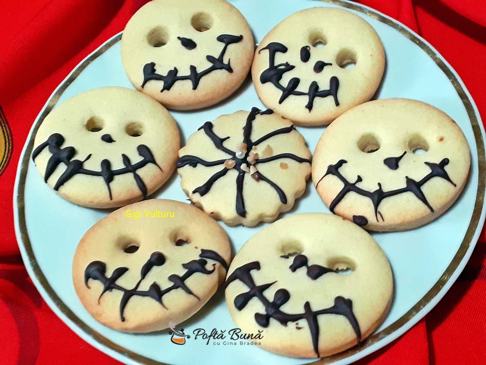 Biscuiti de Halloween - Rețete cu Gina Bradea