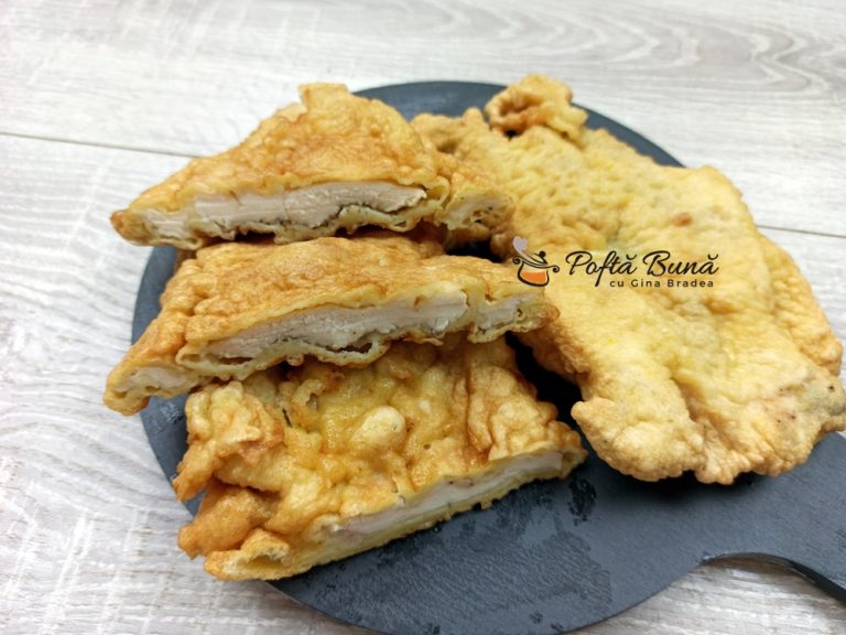 Snitele de pui, snitele la cuptor sau prajite - Gina Bradea