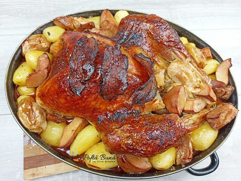 Rata pe varza acra sau dulce la cuptor - Gina Bradea