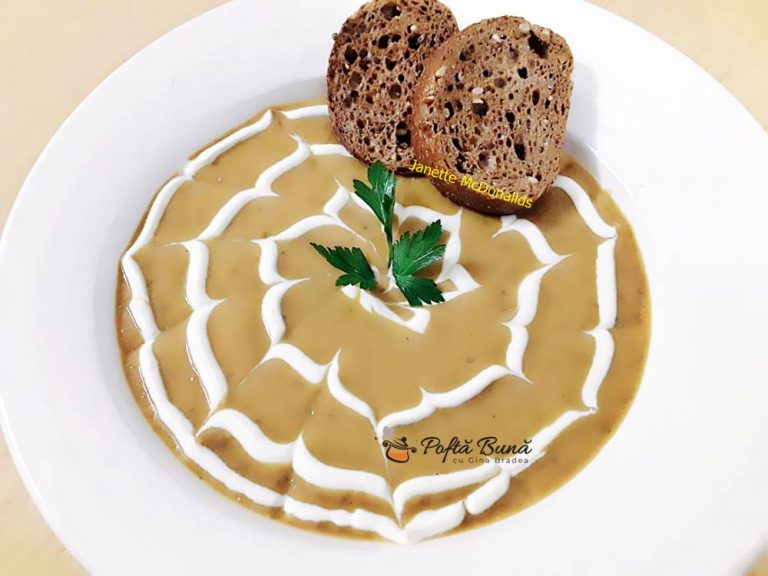 Supa crema de linte reteta rapida - Retete cu Gina Bradea