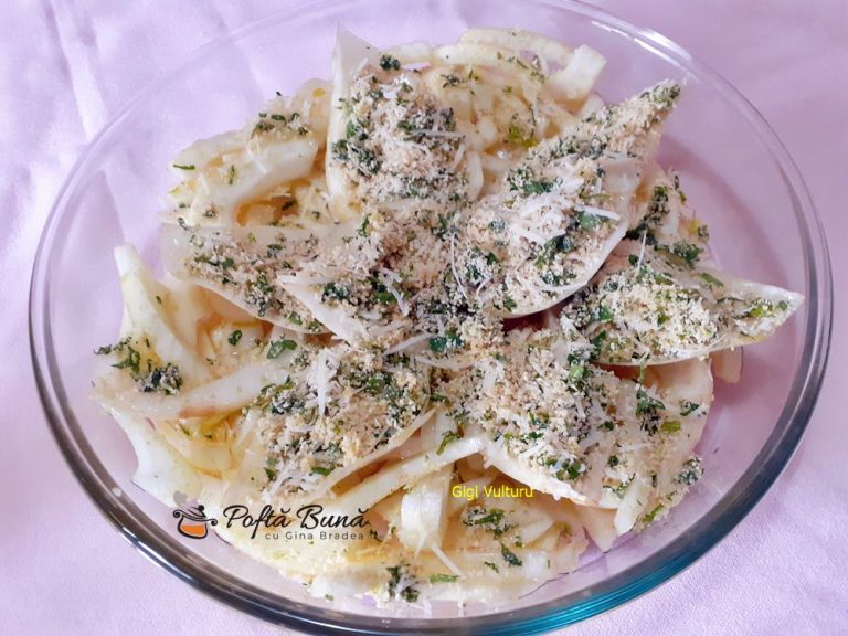 Fenicul gratinat reteta pas cu pas - Retete cu Gina Bradea