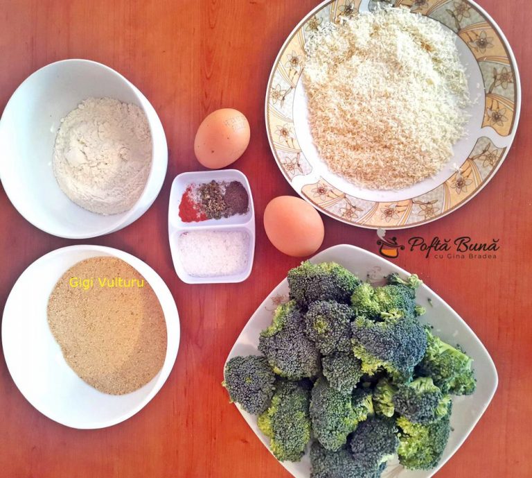 Broccoli pane reteta simpla - Retete cu Gina Bradea