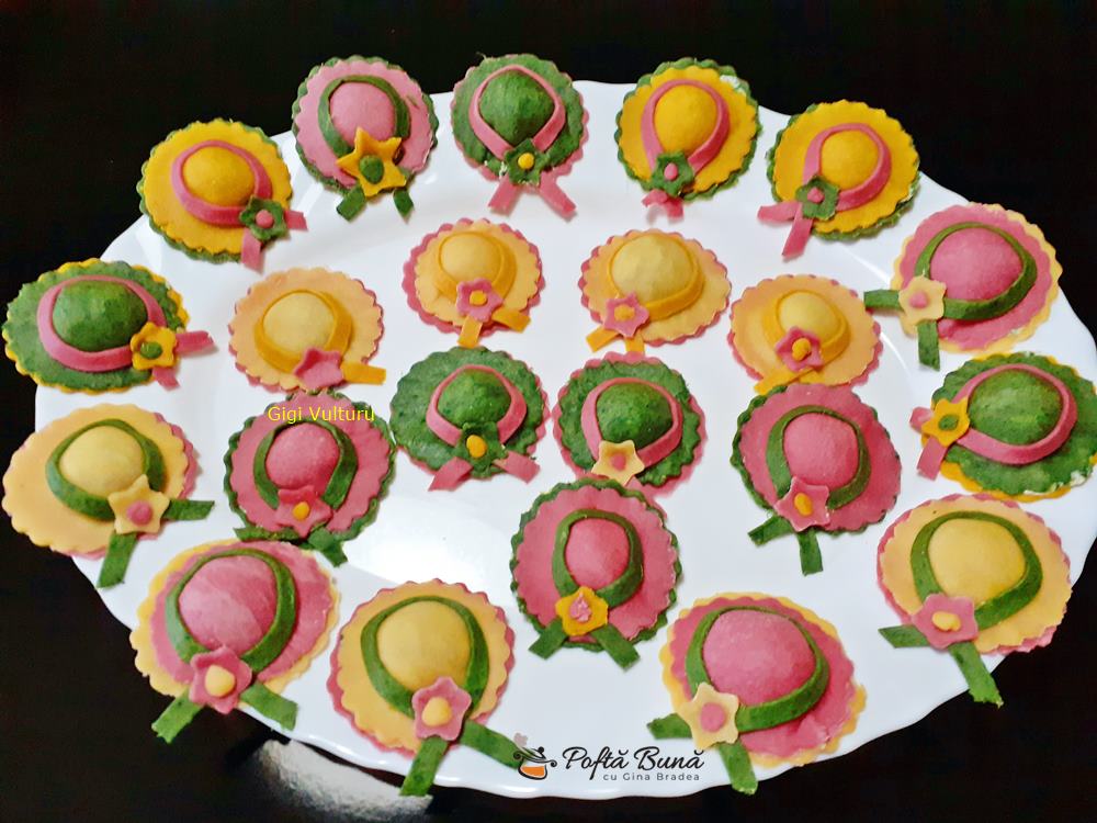 Paste palariute colorate natural - Retete cu Gina Bradea