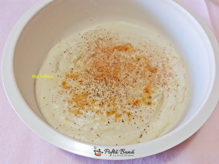 Piure de conopida reteta pas cu pas - Gina Bradea