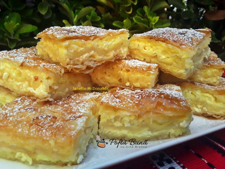 Placinta cu perle de branza reteta pas cu pas - Gina Bradea