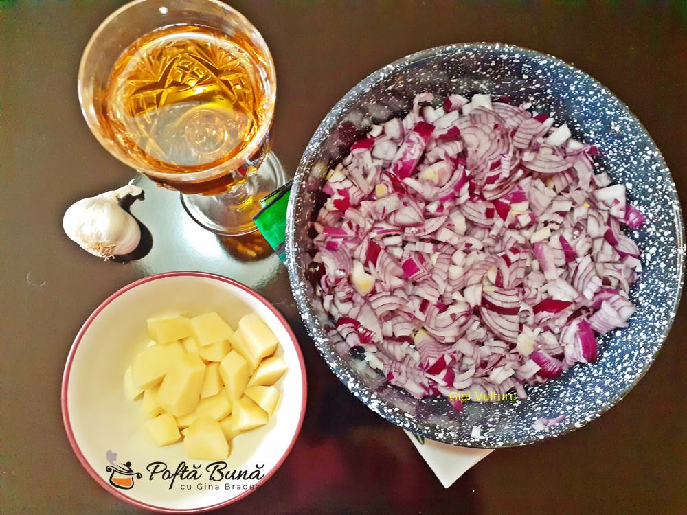 Supa crema de ceapa rosie - Rețete cu Gina Bradea