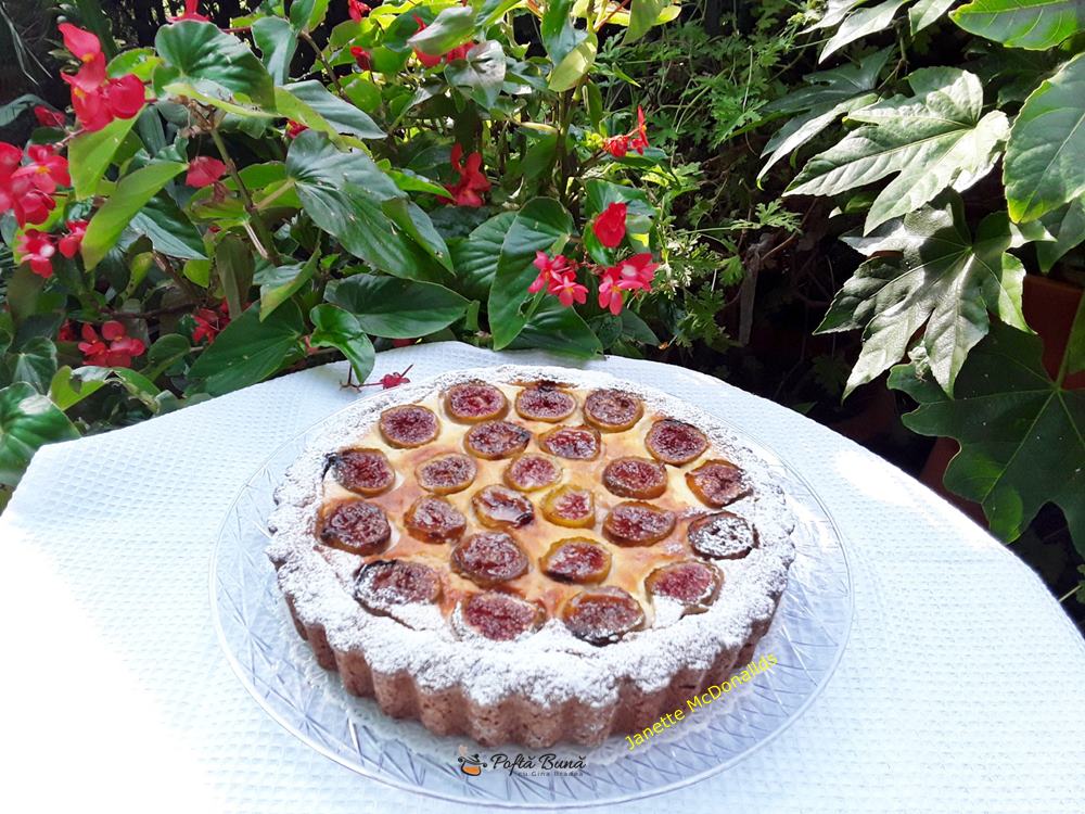 Tarta cu ricotta si gem de smochine - Retete cu Gina Bradea