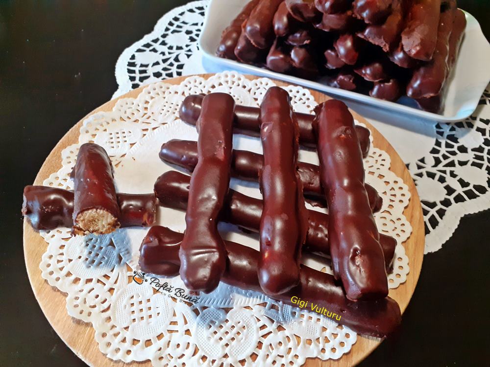 Bastonase glazurate reteta simpla de fursecuri - Gina Bradea