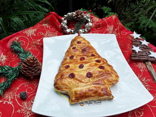 Bradut din foietaj umplut - Retete cu Gina Bradea